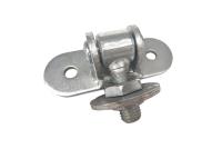 China M18 Cast Iron Gate Hinge Hardware Fixings With Round Plated for sale