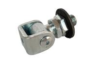 China M18 Cast Iron Gate Hinge Hardware Fixings With Round Plated for sale