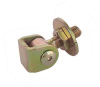 China M18 Cast Iron Gate Hinge Hardware Fixings With Round Plated for sale