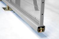 China Small 6m 6 Meters Iron Silver Galvanized Cantilever Gate Track System Hardware for sale