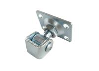 China zinc plated sliding gate hinge with square plated M20 for sale