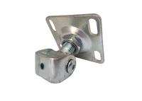 China zinc plated sliding gate hinge with square plated M20 for sale