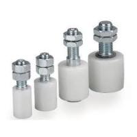 China 70mmx50mm Sliding Gate Guide Rollers Sliding Gate Upper Guide Roller With 2 Nuts for sale
