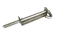 China Exterior Double Heavy-Duty Swinging Barn Door Latch Drop Latch Hardware Padlockable for sale