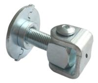China Zinc Plated adjustable gate hinge for iron gate hardware hinges for sale