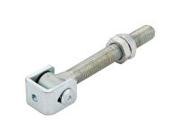China Zinc Plated adjustable gate hinge for iron gate hardware hinges for sale