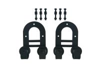 China Wooden Door Fence Barn Gate Hardware 2m 3m 4m 8 Foot  6 Foot Barn Door Track for sale