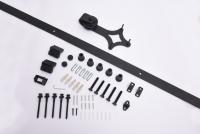 China Raw Carbon Steel  Sliding Door Barn Gate Hardware for sale