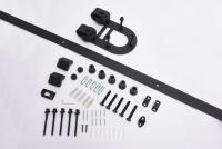 China Raw Carbon Steel  Sliding Door Barn Gate Hardware for sale