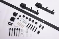 China Raw Carbon Steel  Sliding Door Barn Gate Hardware for sale