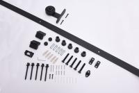 China Raw Carbon Steel  Sliding Door Barn Gate Hardware for sale