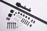 China Raw Carbon Steel  Sliding Door Barn Gate Hardware for sale