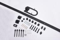 China Raw Carbon Steel  Sliding Door Barn Gate Hardware for sale