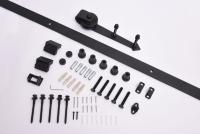 China Raw Carbon Steel  Sliding Door Barn Gate Hardware for sale