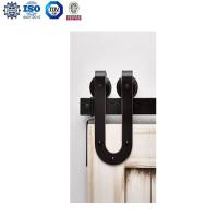China JNK Sliding Barn Gate Hardware Sliding Wood Door Hardware With Rollers Handle Latch for sale