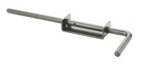 China Internal Chrome Recessed Sliding Door Bolt 6