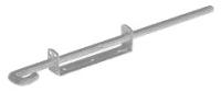 China Internal Chrome Recessed Sliding Door Bolt 6