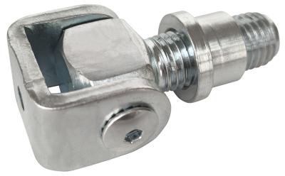 China M18 White zinced Gate  Adjustable Hinge With Nut for swing door for sale