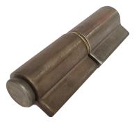 China barrel heavy duty weldable gate hinge Hardware for gates fences doors Hatch On Brass Bush 16x100mm for sale