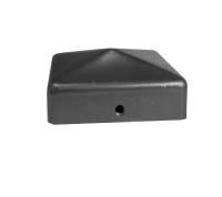 China 4.5in X 4.5in 7x7 8x8 4x4 Square Steel Post Caps Plastic Column Cover for sale