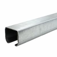 China 300kg Barn Bottom Aluminum Hanging Door Track All In 1 Wheel Rail Hanging Roller Track System for sale