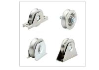 China steel material sliding gate wheel with U groove for sale