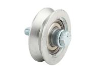 China steel material sliding gate wheel with U groove for sale
