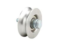 China steel material sliding gate wheel with U groove for sale