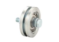 China steel material sliding gate wheel with U groove for sale