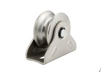 China 78mm High Recess Mount 2 Metal Sliding Gate Wheel Assembly Y Groove for sale