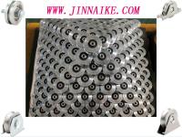 China 78mm High Recess Mount 2 Metal Sliding Gate Wheel Assembly Y Groove for sale