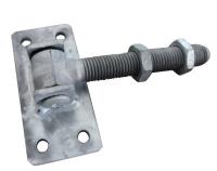 China M18 Stainless steel Adjustable Gate Hinge Connect plate for wooden gates for sale