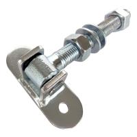 China M20  Adjustable Wood Fence Gate Hinge Hardware With Long Bolt Nut  White SGS IOS TUV for sale