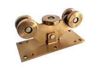China Galvanized Cantilever Sliding Door Carriage Wheel 5 for sale