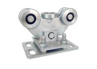 China Galvanized Cantilever Sliding Door Carriage Wheel 5 for sale