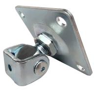 China White zinc M16 hinges adjustable welding hinges with square plate swing door hinges for sale