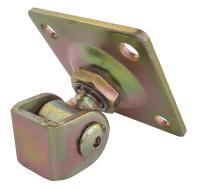 China White zinc M16 hinges adjustable welding hinges with square plate swing door hinges for sale