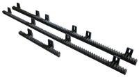 China Nylon Polyamide Electric Gate Gear Rack M4 Automatic Toothed Black Plastic for sale