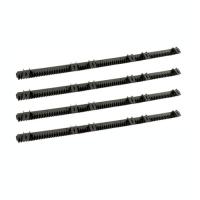 China 340mm Sliding Gate Nylon Gate Gear Rack For Pinion Openers Sliding Door Operator System for sale
