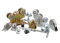 China steel cantilever gate carraige with 3 rollers for sale