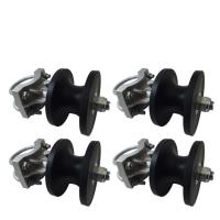 China 158mm Chain Link Fence Rolling Gate Track Wheel Heavy Duty for sale