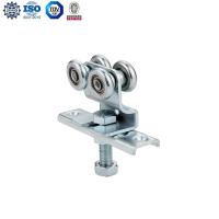 China 55mm-25mm top sliding barn door hanging rollers wheel Heavy duty galvanized steel for sale