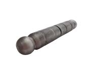 China 19x110 Self Color Round Head Barrel Hinge Solid Steel Welding Hinge With Steel Ball For Swing Door for sale
