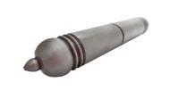 China 19x110 Self Color Round Head Barrel Hinge Solid Steel Welding Hinge With Steel Ball For Swing Door for sale