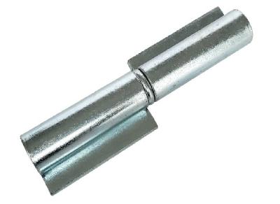 China 20x120mm Heavy Duty Weldable Barrel Hinges On Gate Swing With Washer Self Color Flag for sale