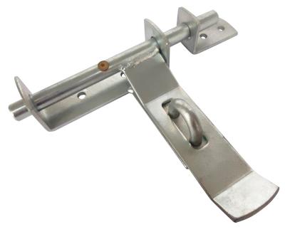 China Chrome Sliding Door Bolt Heavy Duty Barrel Bolt Lock Latch With Padlock Hole 8 Inch for sale