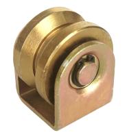 China 43mm 58mm 60mm Sliding Gate Wheel Heavy Duty Double Bearings Y Groove External for sale