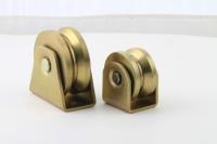 China 43mm 58mm 60mm Sliding Gate Wheel Heavy Duty Double Bearings Y Groove External for sale