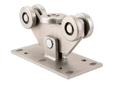 China Galvanized Heavy Duty Sliding Cantilever Gate Roller For Cantilever Gate 5 Middle Wheel for sale