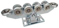 China 800KGS Heavy Duty Cantilever Gate Wheel 10 Carriage With Adjustable Plate for sale